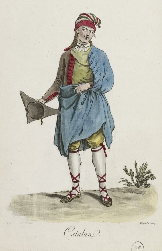 Jacques Grasset de Saint-Sauveur, costumes catalans, vers 1788 ...